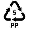 Unlock of Plastic Recycling Codes - Number 5 PP Plastic Guide